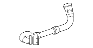 2018-2021 Mercedes-Benz S 63 AMG® Reservoir Hose 222-501-64-00 | MB OEM ...