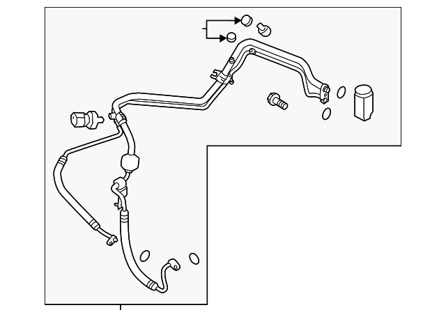 97762-2K600 - Discharge Hose 2012-2013 Kia Soul | Kia.Parts Store
