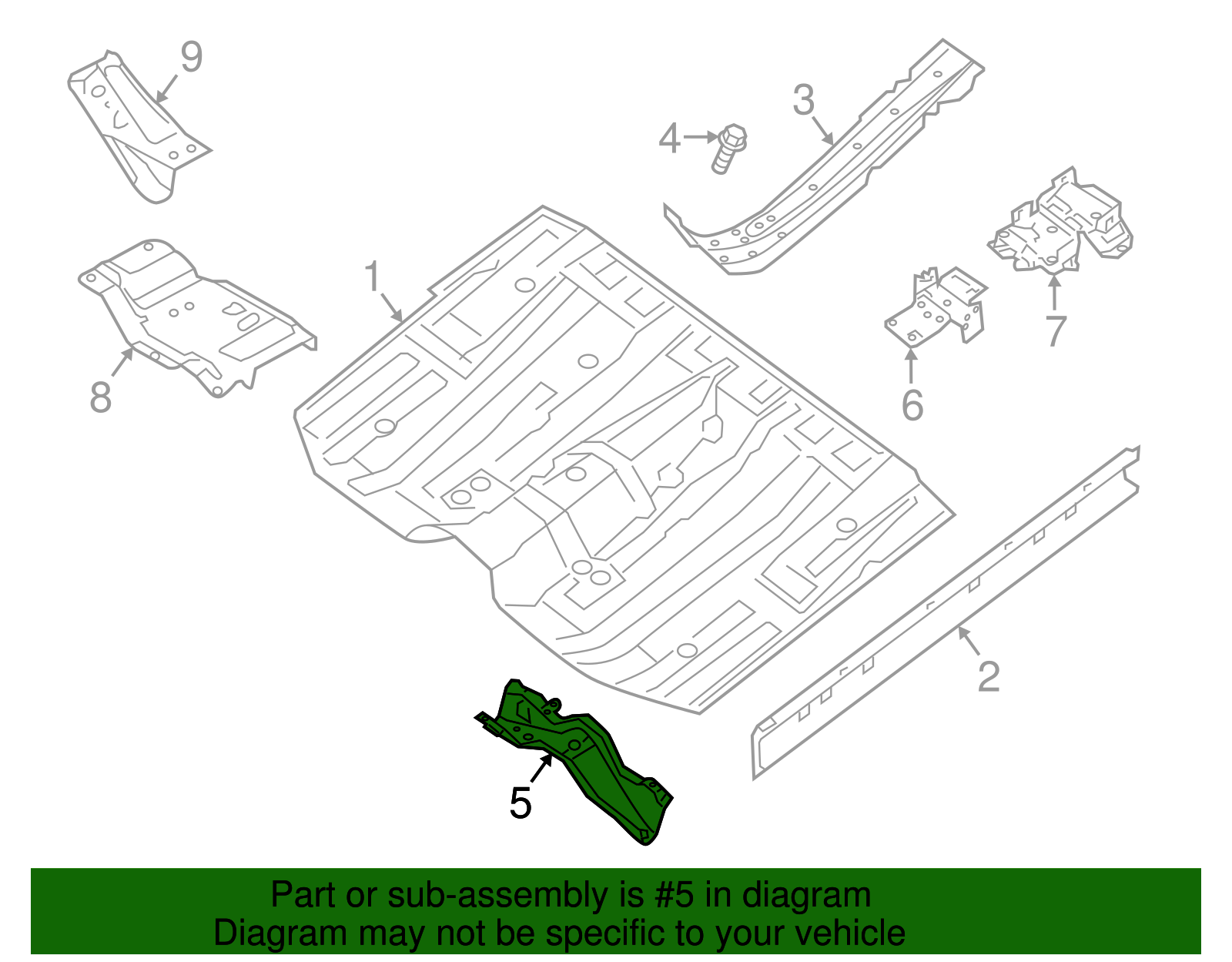 2013-2020 Infiniti Cross-Member G4330-3JAMA | Infiniti of Orland Park