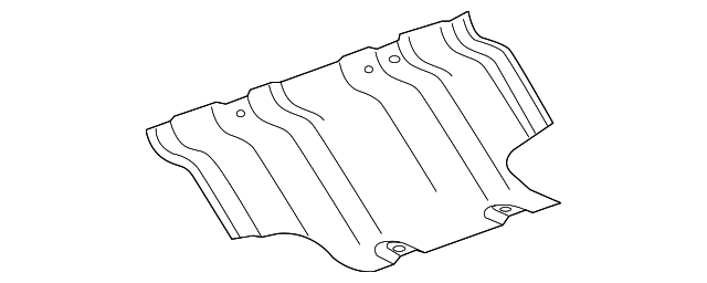 2011-2019 GM Lower Shield 84061009 | OEM GM Parts