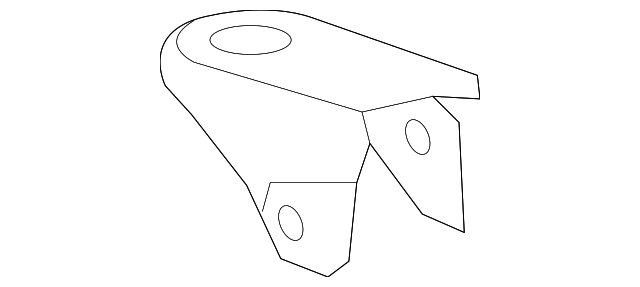 2011-2019 GM Driver Side Radiator Side Mount Bracket 22838809 ...