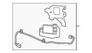 2020-2022 Hyundai Palisade Blind Spot Detection System Warning Sensor ...