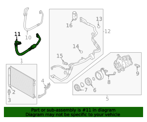 2021-2023 Genesis Hose Suction 97763-T6110 | OEM Parts Online