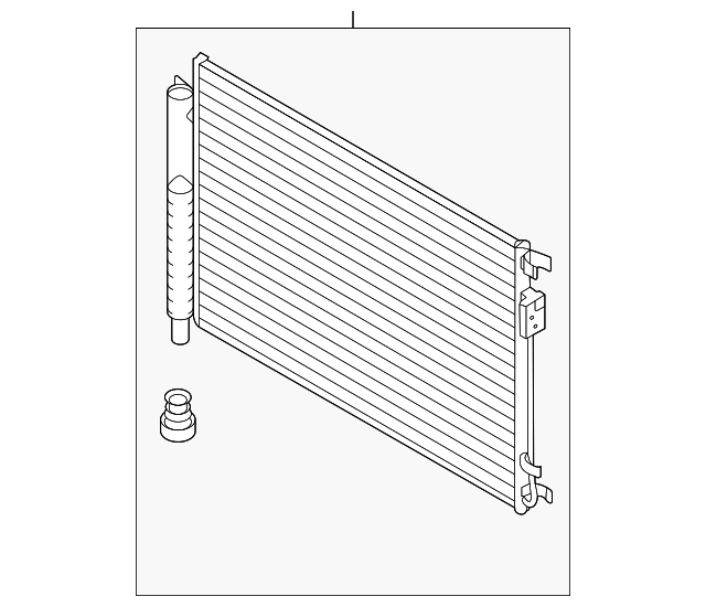 2021-2023 Genesis GV80 Condenser Assembly Cooler 97606-T6010 | OEM ...