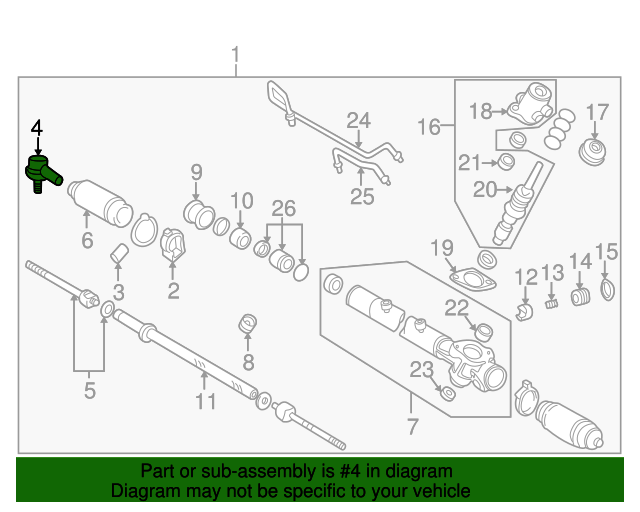 1992-2004 Toyota Steering Tie Rod End (Left, Right) 45046-29255 ...