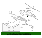 2004-2025 GM Hood Stop Bumper 96497159 GM | GMPartsDirect.com