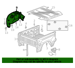 2019-2024 Chevrolet Wheelhouse Liner 84507681 GM | GMPartsDirect.com