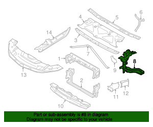 51647375325 - 2016-2022 BMW Lamp Bracket (51-64-7-375-325) | BMW of ...