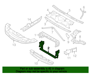 2016-2019 BMW | Lower Support | 51747359797 | BMW OEM Parts Store