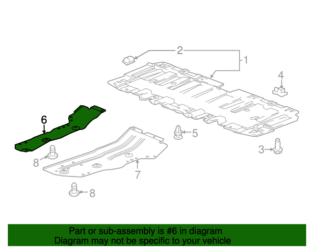 Buy Genuine GM Auto Parts - Shield (Part # 39026302) | GM Parts Store