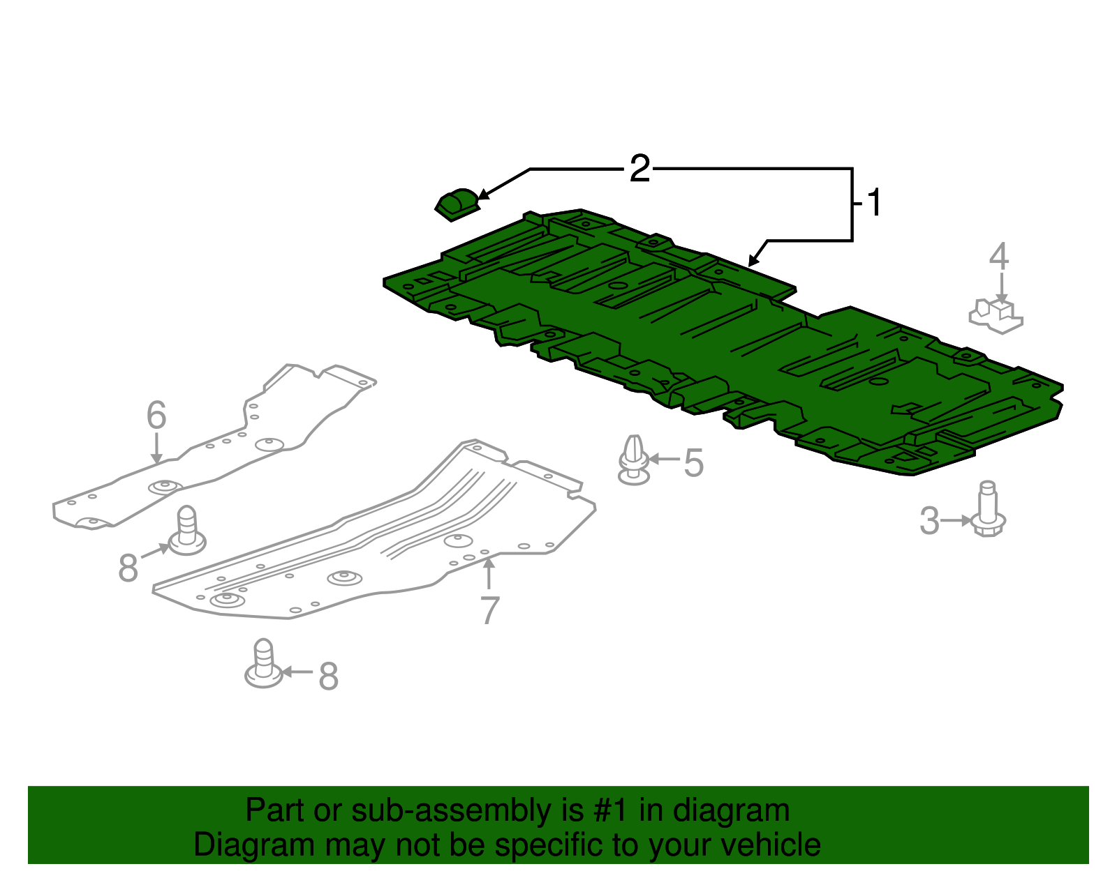 84063313 - Front Bumper Fascia Extension 2016-2019 Chevrolet Cruze ...