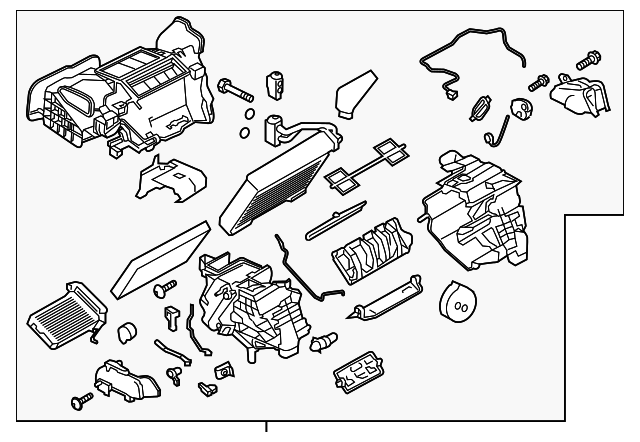 2019-2021 Nissan LEAF AC & Heater Assembly 27210-5SA2B | World OEM ...