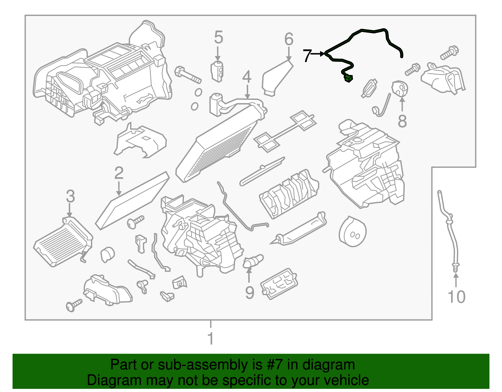 27206-3NF0A - 2013-2025 Nissan LEAF - HVAC Blower Motor Connector ...