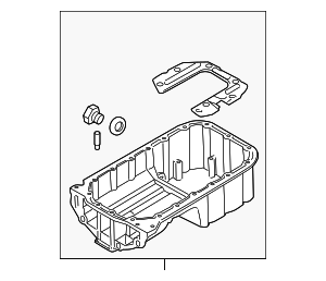 21520-23604 - Oil Pan 2004-2011 Kia | Kia.Parts Store