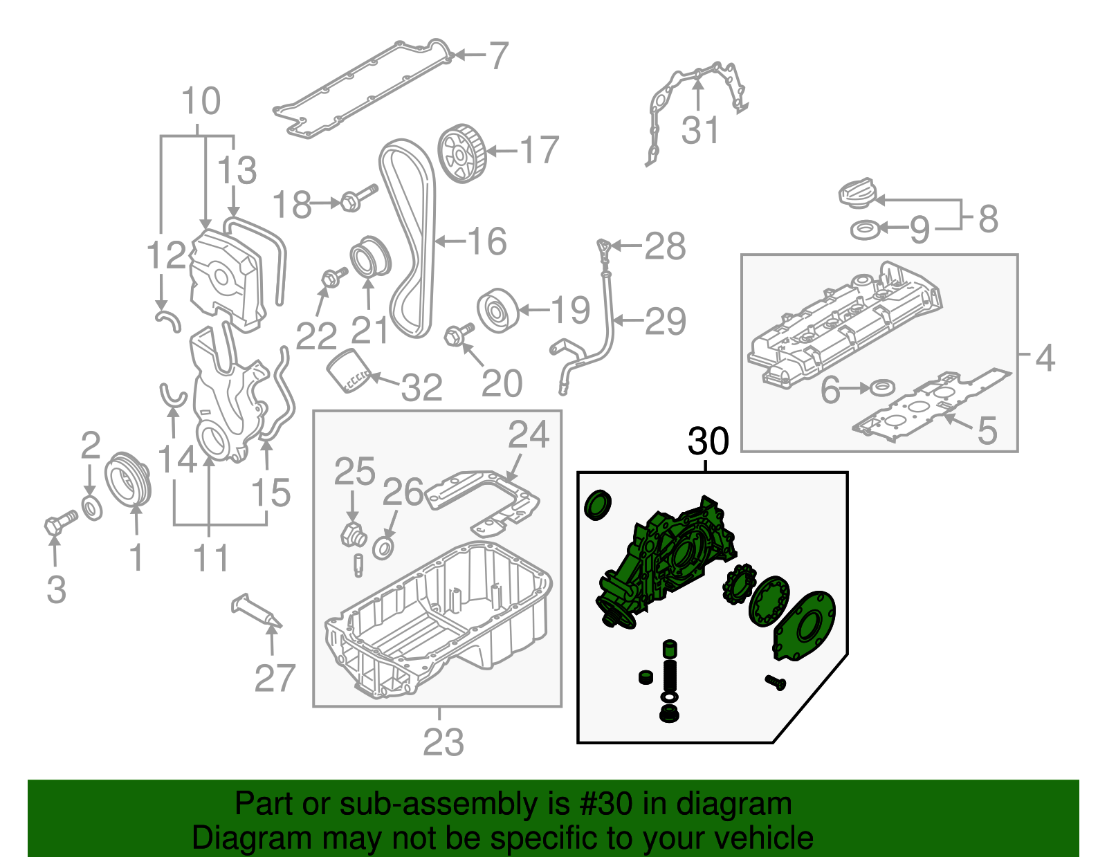 2004-2010 Kia Oil Pump 21310-23002 | OEM Parts Online