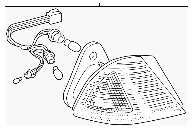 Toyota OEM Combo Lamp Assembly Part# 81550-AC050 | OEM Vehicle Parts