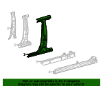 2019-2025 Toyota Corolla Body B-Pillar And Rocker Panel 61311-12530 ...