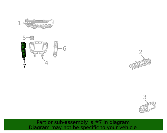 213-905-09-13 - Combination Switch 2021-2023 Mercedes-Benz ...