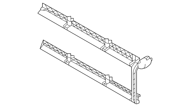 Radiator Shutter Assembly - 2020 Land Rover Defender 110 (LR146780 ...