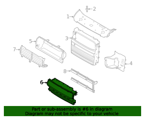 2020-2023 Land Rover Air Deflector LR130024 | OEM Parts Online