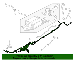 2011-2015 Ford Tube Assembly bt4z9s284b | TascaParts.com
