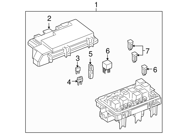 1990-2017 GM Multi-Purpose Relay 13503103 | TascaParts.com