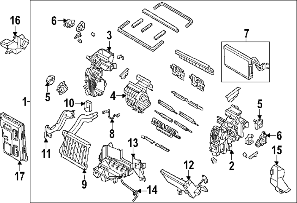 2023-2024 Genesis GV60 Heater Core 97130-CU000 | Retail Performance ...