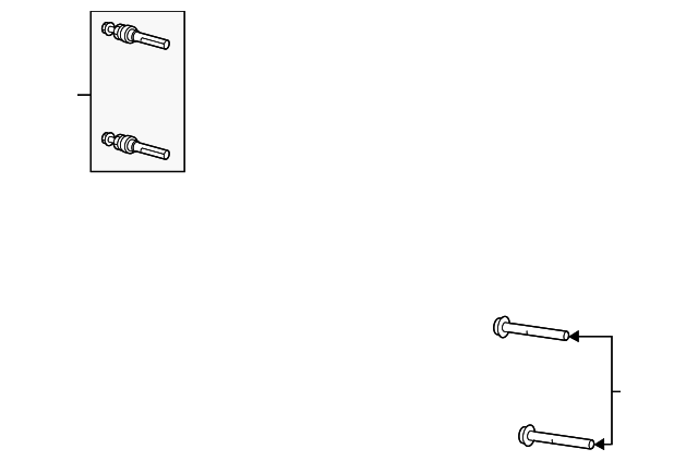 2019-2023 Mopar Caliper Pin 68412554aa | TascaParts.com
