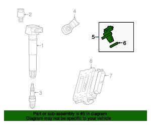 948-606-106-00 - Engine Camshaft Position Sensor 2009-2018 Porsche ...
