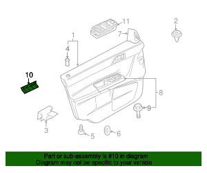 2004-2013 Volvo Pull Handle 8679684 | OEM Euro Parts