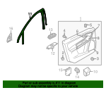 2010-2017 Volvo XC60 Frame Trim 31479776 | TascaParts.com