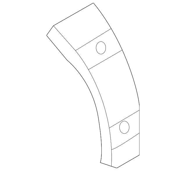 2011-2024 Mitsubishi Outlander Sport Quarter Panel Extension 5301D536 ...
