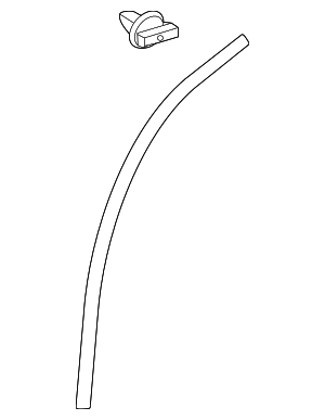 2019-2024 Toyota Weatherstrip 67887-0R010 | Toyota Parts Center