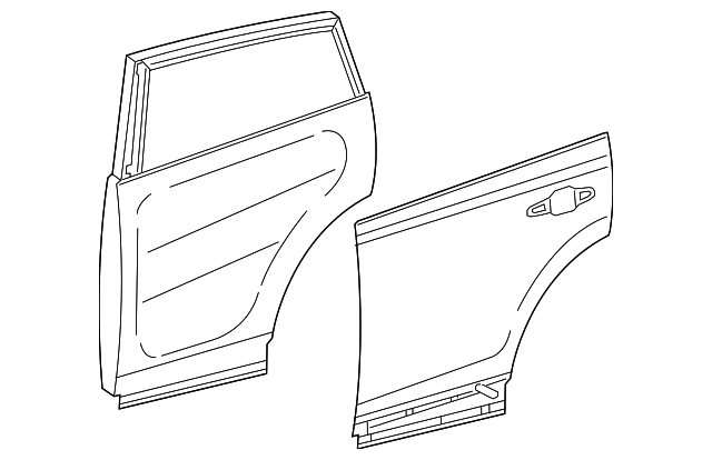 67003-0R121 - Door Shell 2021-2024 Toyota | Longo Toyota Parts