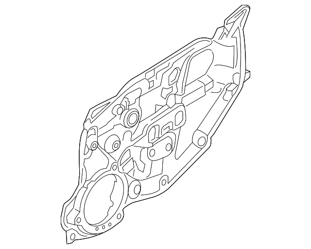 67832-WB003 - Water Deflector - 2016-2020 Toyota | OEM Genuine Toyota Parts