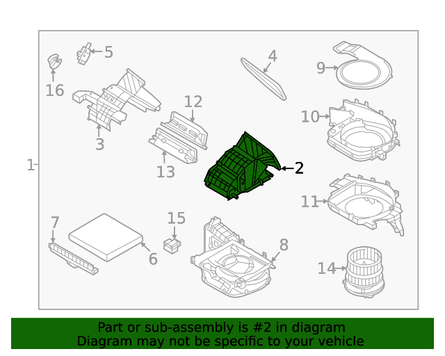 97121-CW000 - Intake Case 2022-2024 Hyundai | AutoNationParts.com
