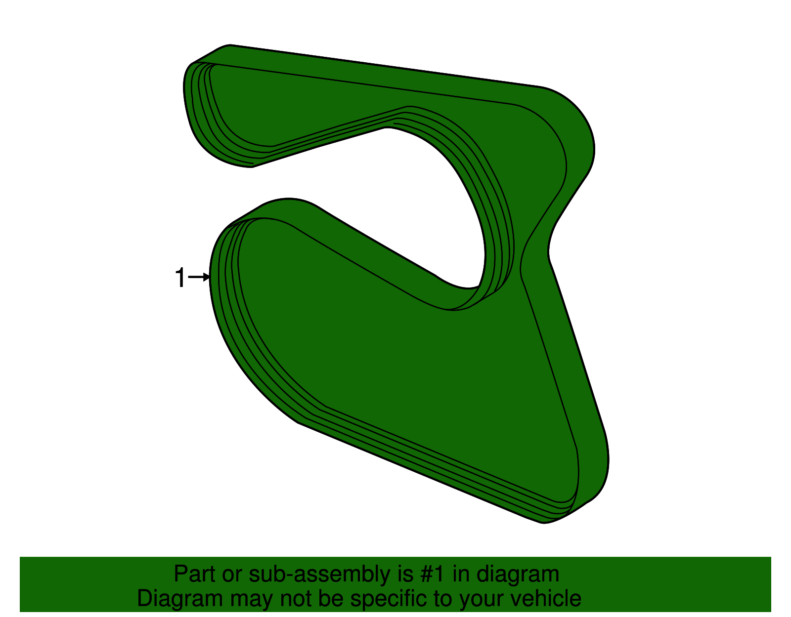 2017-2019 Ford Escape Serpentine Belt f1ez8620a | TascaParts.com