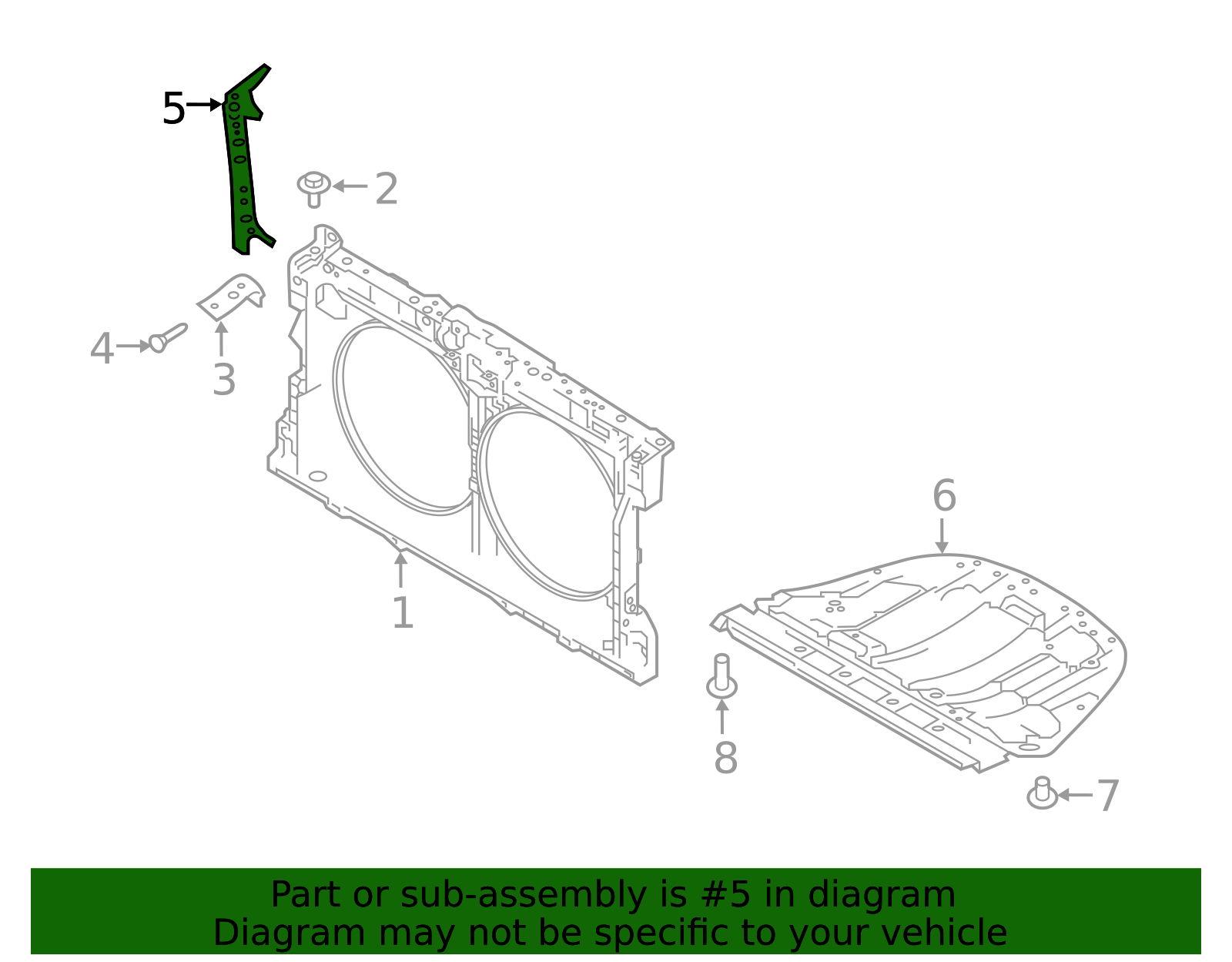 2019-2025 Nissan Altima Upper Support F2512-6CAMA | OEM Parts Online