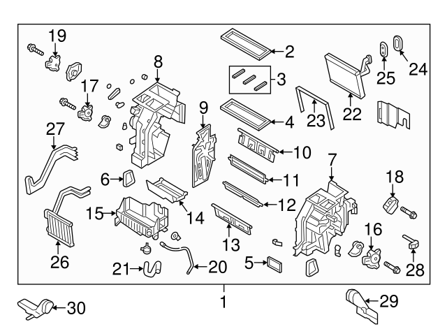 97614-3S100 - A/C Evaporator Temperature Sensor 2011-2019 Hyundai ...