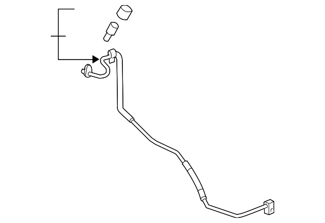 Genuine OEM Auxiliary Air Conditioning Evaporator and Heater Hose ...