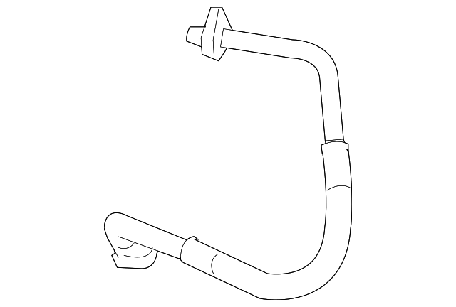 2010-2020 GM Auxiliary Air Conditioning Evaporator Hose 84555989 ...