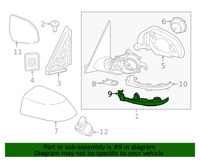 51-16-7-468-244 - Lower Cover Gloss Black - 2018-2024 BMW | BMWPartsHub