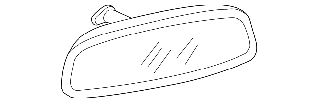 85101-27000 - Mirror Inside - 2004-2010 Kia | Kia Auto Parts