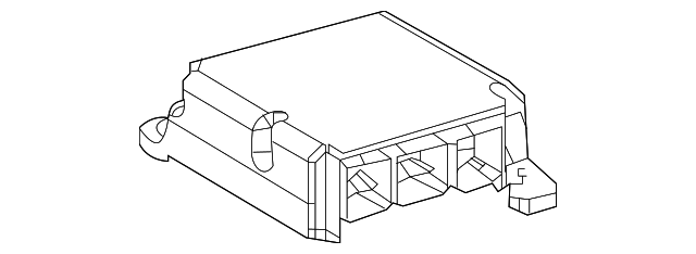 Genuine Toyota Air Bag Control Module part# 89170-06641 for 2018-2020 ...
