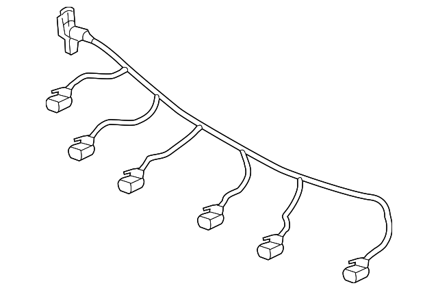 223-540-66-43 - Parking Aid System Wiring Harness 2021-2023 Mercedes ...