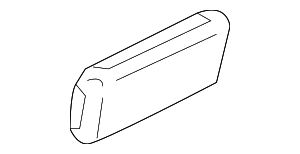 72118469012 - 2006-2023 BMW Seat Belt Lap And Shoulder Belt Clip (72-11 ...