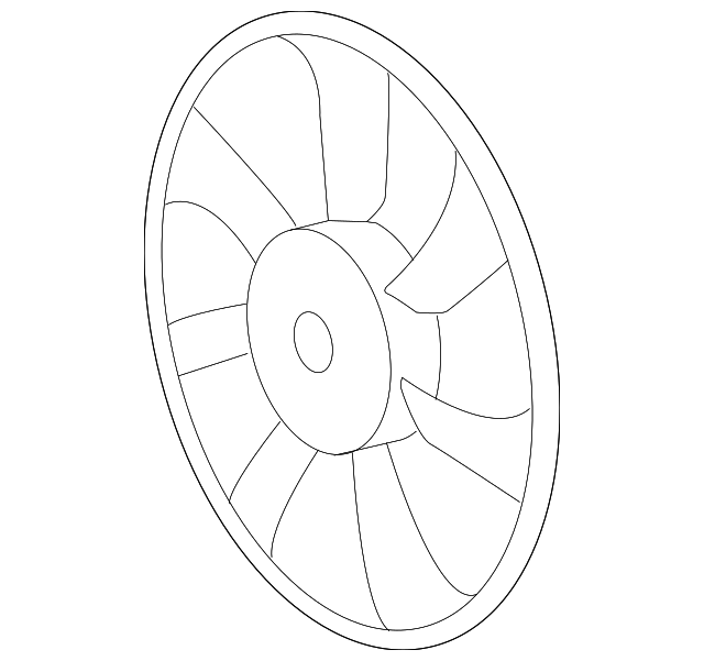 2017-2022 Toyota Prius Prime Fan Blade 16361-37100 | Toyota Parts Center