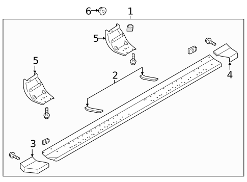 Running Board for 2019 Ford F-350 Super Duty | FordPartsOnSale.com