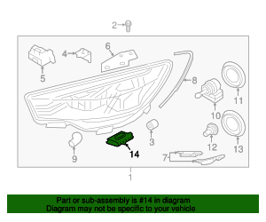 92190-2W300 - Control Module 2015-2017 Kia K900 | Kia.Parts Store