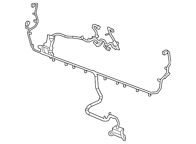 2020-2023 GM Tailgate Wiring Harness 84819645 GM | GMPartsDirect.com